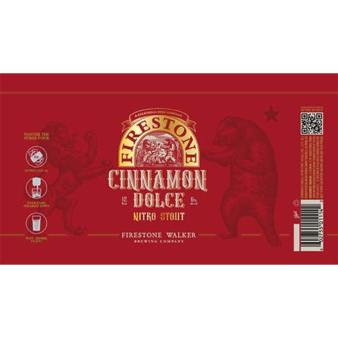 Firestone Cinnamon Dolce Nitro Stout – CraftShack - Buy craft beer online.