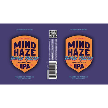 Firestone Mind Haze Brain Melter Imperial Hazy IPA – CraftShack - Buy craft beer online.