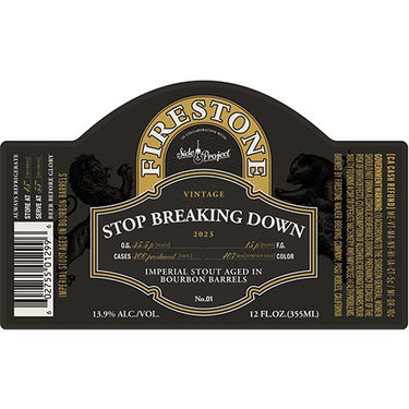 Firestone Stop Breaking Down Imperial Stout – CraftShack - Buy craft ...