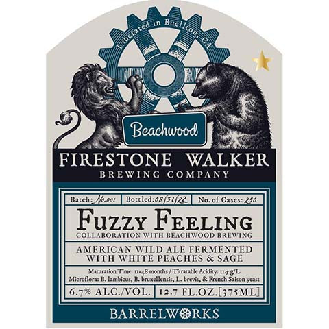 Firestone Walker Fuzzy Feeling Wild Ale – CraftShack - Buy craft beer ...