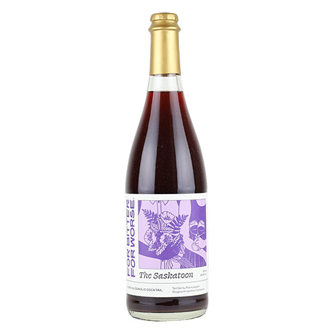 For Bitter For Worse 'The Saskatoon' Cocktail (Non-Alcoholic ...