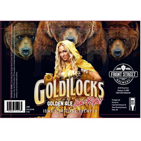 Front Street Goldilocks Golden Ale – CraftShack - Buy craft beer online.
