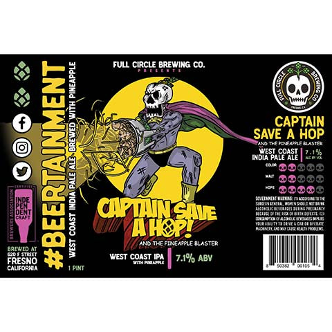 Full Circle Captain Save A Hop! And The Pineapple Blaster – CraftShack ...
