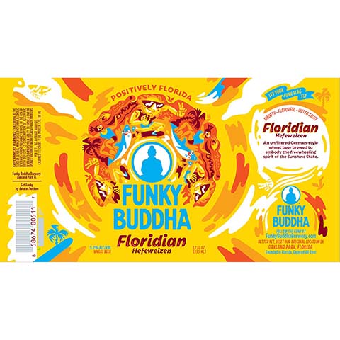 Funky Buddha Floridian Hefeweizen Ale – CraftShack - Buy craft beer online.