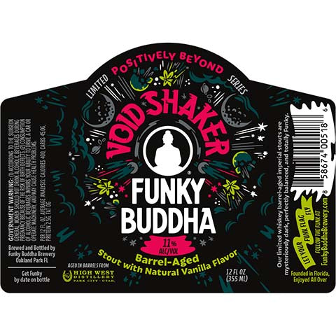 Funky Buddha Void Shaker Positively Beyond Barrel Aged Stout ...