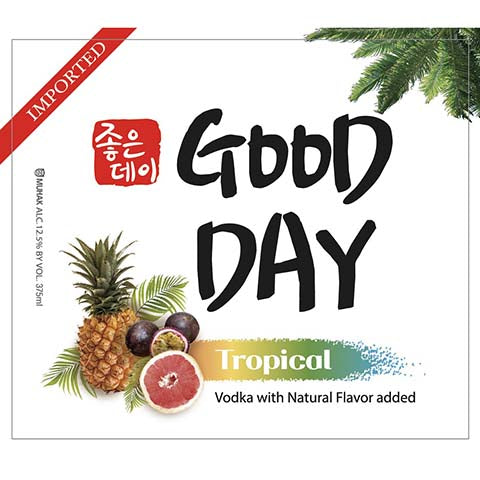 Good Day Tropical Vodka – Buy Liquor Online