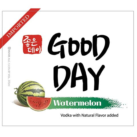 Good Day Watermelon Vodka – Buy Liquor Online