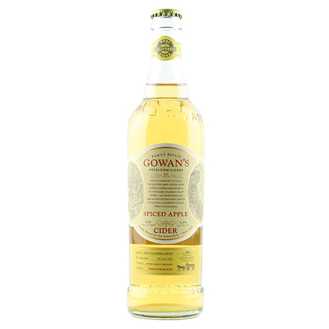 Gowans Heirloom Spiced Apple Cider – CraftShack - Buy craft beer online.