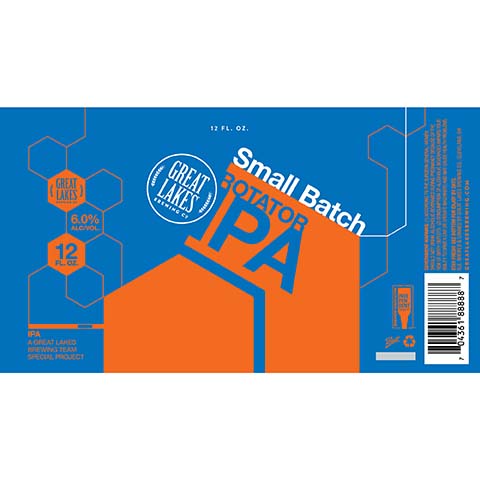 Great Lakes Small Batch Rotator IPA – CraftShack - Buy craft beer online.