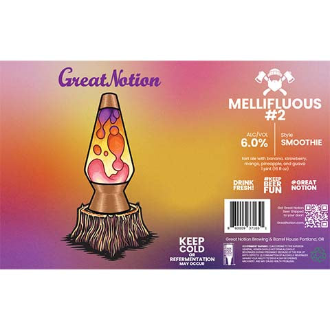 Great Notion Mellifluous #2 Sour – CraftShack - Buy craft beer online.