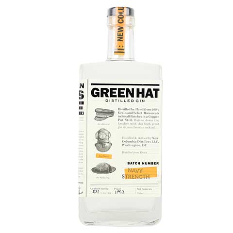 Green Hat Navy Strength Gin – Buy Liquor Online