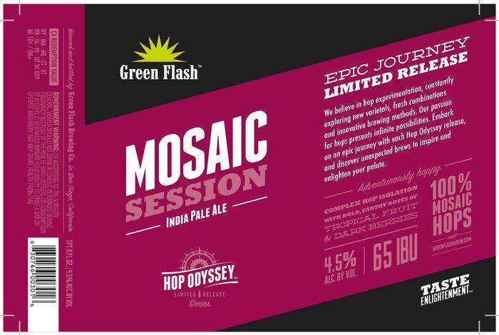 Green Flash Mosaic Session IPA – CraftShack - Buy craft beer online.