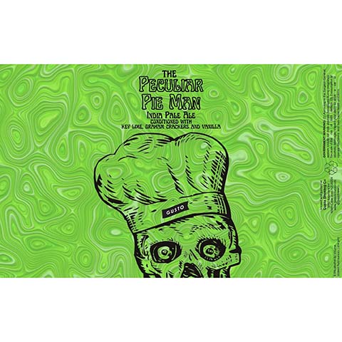 Gusto The Peculiar Pie Man IPA – CraftShack - Buy craft beer online.
