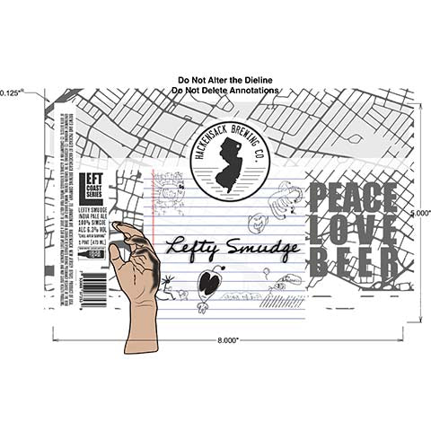 Hackensack Lefty Smudge IPA – CraftShack - Buy craft beer online.