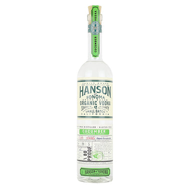 Hanson of Sonoma Small Batch Organic Cucumber Vodka – Buy Liquor Online