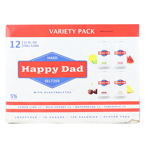Happy Dad Hard Seltzer Variety Pack – CraftShack - Buy craft beer online.