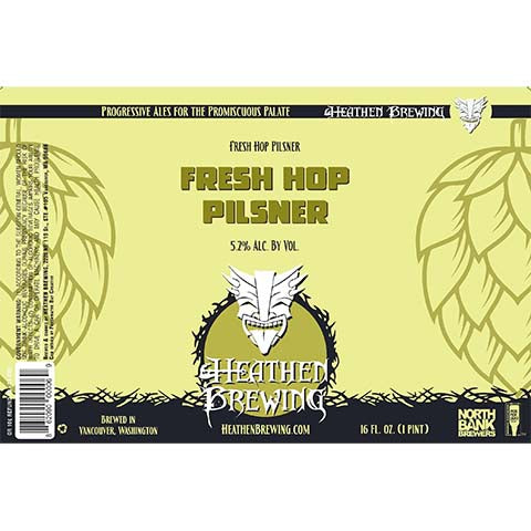 Heathen Fresh Hop Pilsner – CraftShack - Buy craft beer online.