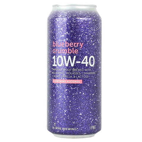 Hi-Wire Blueberry Crumble 10W-40 Imperial Stout – CraftShack - Buy ...