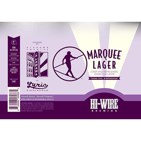 Hi-Wire Marquee Lager – CraftShack - Buy craft beer online.