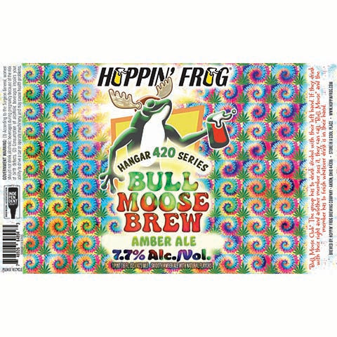 Hoppin' Frog Bull Moose Brew Amber Ale – CraftShack - Buy craft beer ...