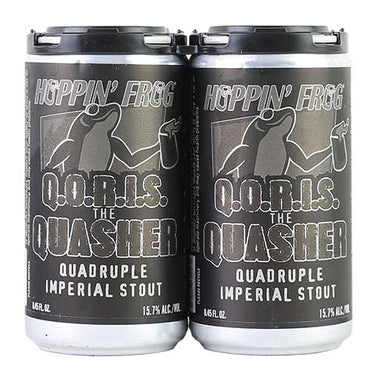 Hoppin' Frog Q.O.R.I.S. The Quasher Quadruple Imperial Stout ...