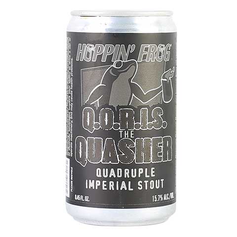 Hoppin' Frog Q.O.R.I.S. The Quasher Quadruple Imperial Stout ...