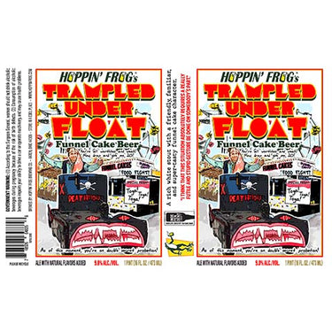 Hoppin' Frog Trampled Under Float Funnel Cake Beer – CraftShack - Buy ...