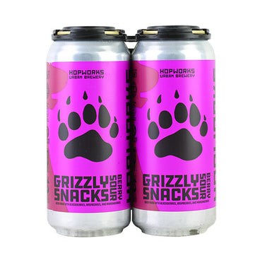 Hopworks Urban Brewery Grizzly Snacks Beery Sour – CraftShack - Buy ...