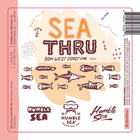 Humble Sea Sea Thru IPA – CraftShack - Buy craft beer online.