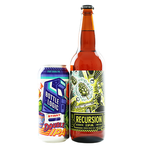 Bottle Logic Start / Bottle Logic Recursion IPA 2PK – CraftShack - Buy ...