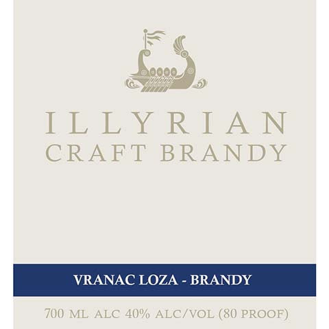 Illyrian Craft Vranac Loza - Brandy – Buy Liquor Online