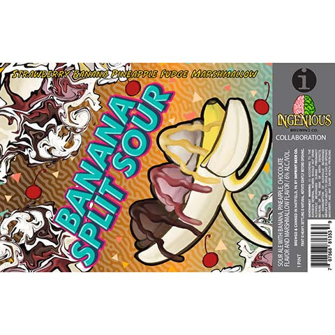Imprint Beer Banana Split Sour Ale – CraftShack - Buy craft beer online.