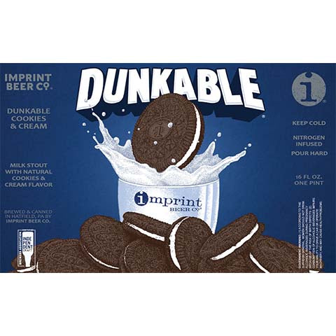 Imprint Dunkable Cookies & Cream Milk Stout – CraftShack - Buy craft ...