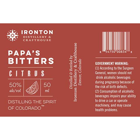Ironton Papa's Citrus Bitters – Buy Liquor Online