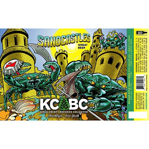 Kings County Brewers Collective Sandcastles Wheat – CraftShack - Buy ...