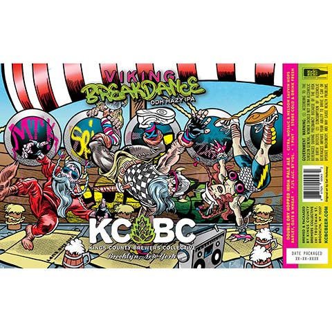 Kings County Brewers Collective Viking Breakdance DDH Hazy IPA ...