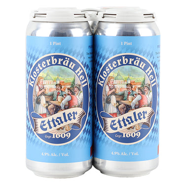 Klosterbrauerei Ettal Ettaler Kloster-Hell – CraftShack - Buy craft ...