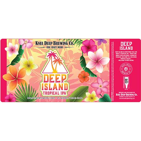 Knee Deep Deep Island Tropical IPA – CraftShack - Buy craft beer online.