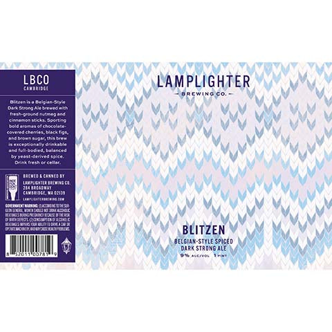 Lamplighter Blitzen Dark Strong Ale – CraftShack - Buy craft beer online.
