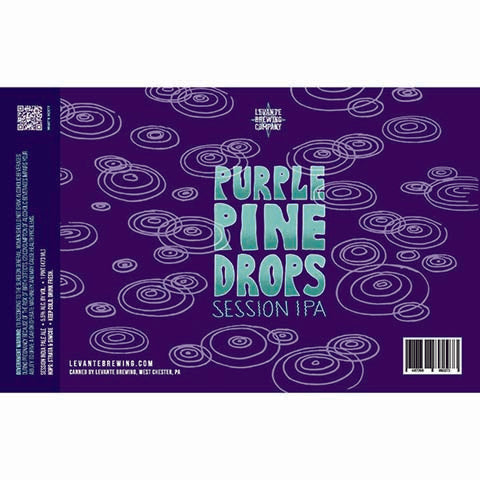 Levante Purple Pine Drops Session IPA – CraftShack - Buy craft beer online.