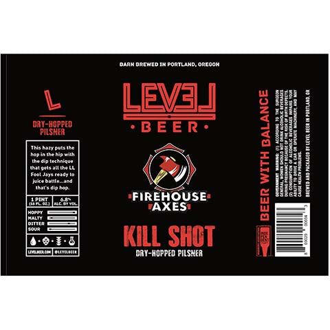 Level Beer Kill Shot Pilsner – CraftShack - Buy craft beer online.