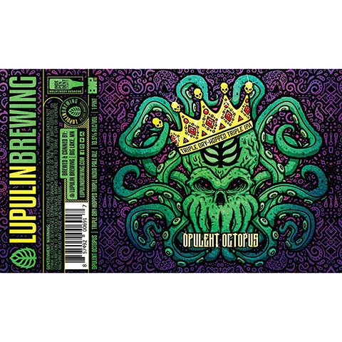 Lupulin Opulent Octopus TDH TIPA – CraftShack - Buy craft beer online.