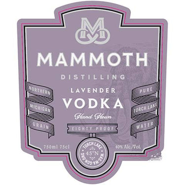 Mammoth Lavender Vodka – Buy Liquor Online