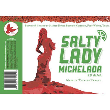 Martin House Salty Lady Michelada – CraftShack - Buy craft beer online.