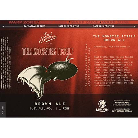 Melvin Brewing The Monster Itself Brown Ale – CraftShack - Buy craft ...