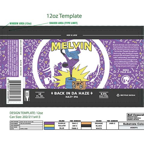 Melvin Dream Back In Da Haze Hazy IPA – CraftShack - Buy craft beer online.