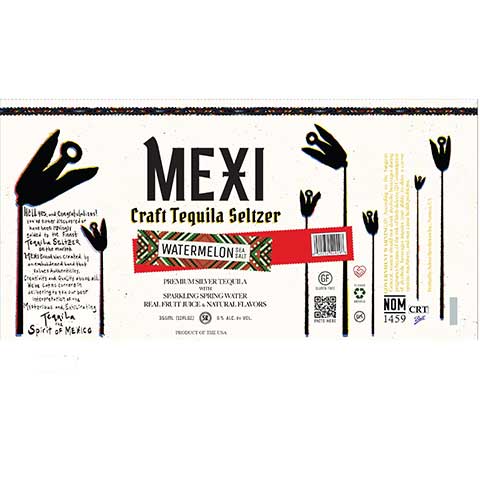 Mexi Craft Tequila Seltzer Watermelon Sea Salt – CraftShack - Buy craft ...