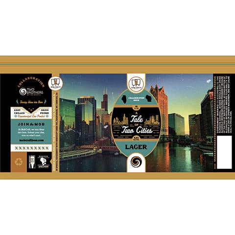 Mobcraft A Tale Of Two Cities Lager – CraftShack - Buy craft beer online.