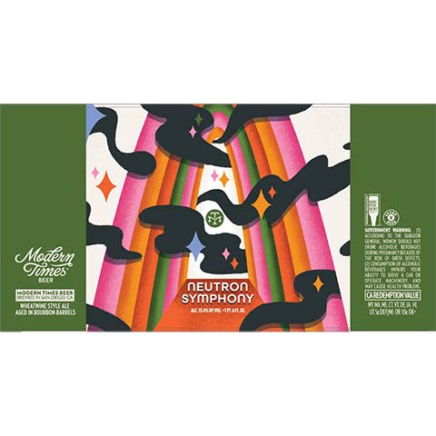 Modern Times Neutron Symphony Wheatwine Ale – CraftShack - Buy craft ...