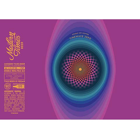 Modern Times Timewave Zero DIPA – CraftShack - Buy craft beer online.